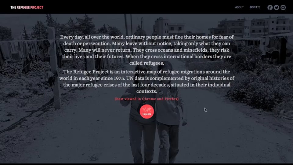 The Refugee Project | HOVERSTAT.ES