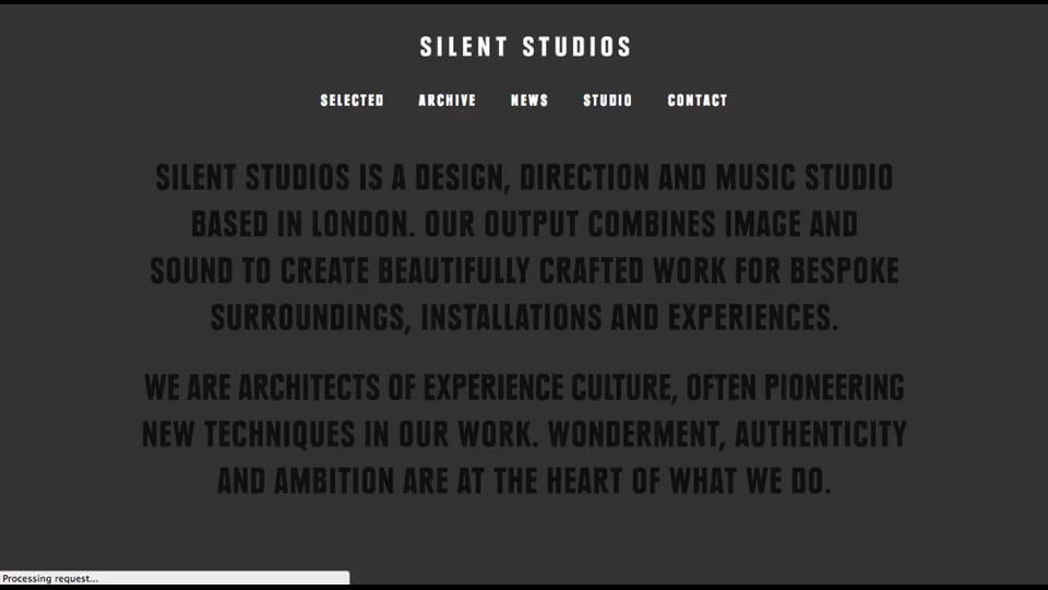 Silent Studios | HOVERSTAT.ES