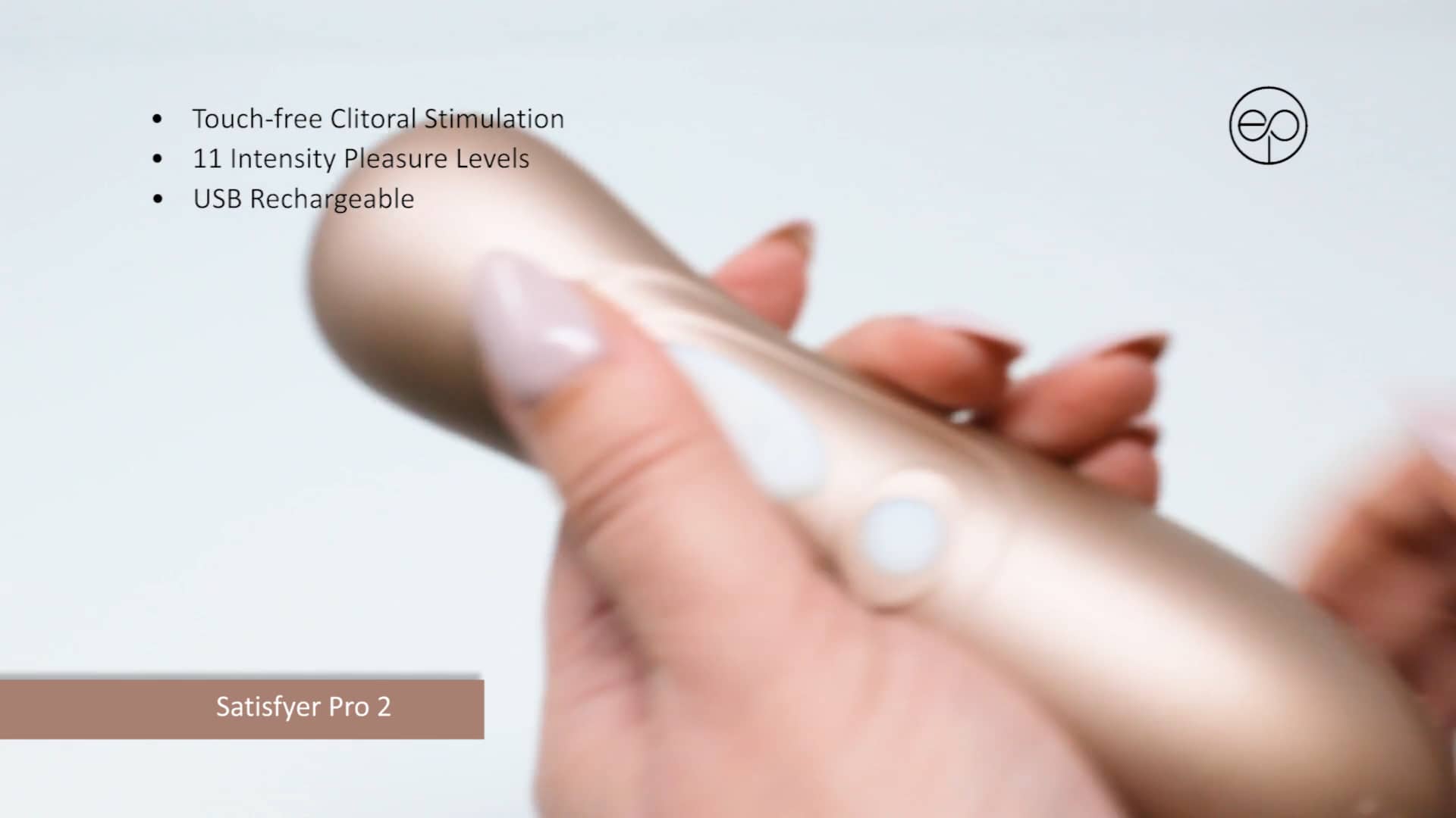 Satisfyer Pro 2 Clitoral Stimulator on Vimeo