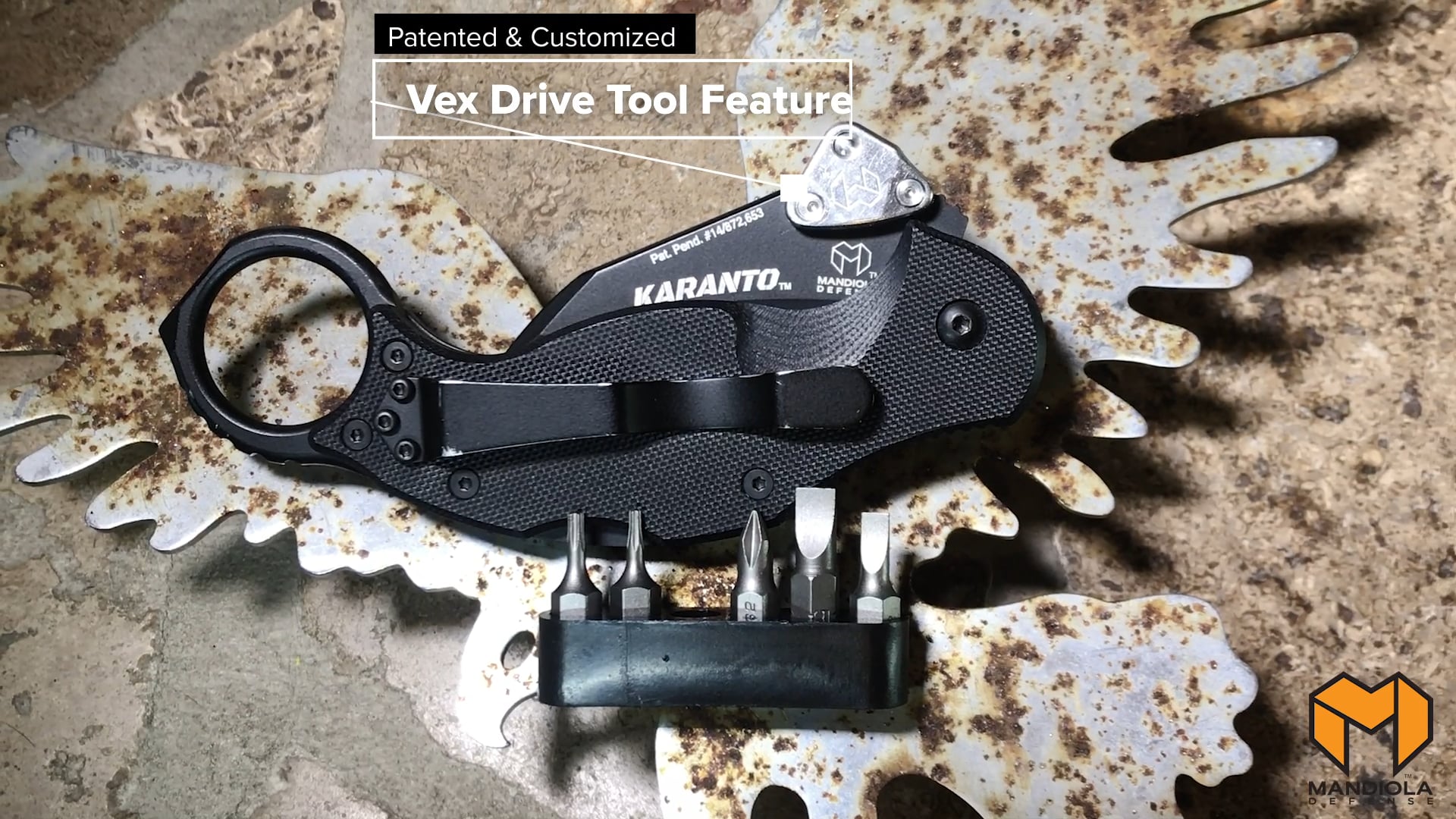 New Karanto Defense Knife! A Karambit and Tanto in One Knife! on Vimeo