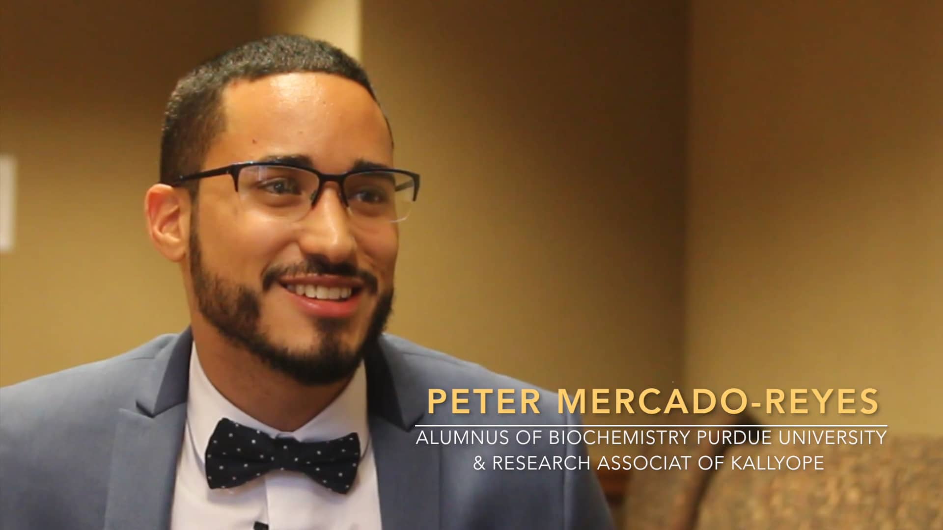 Diversity Scholar Alumnus: Peter Mercado-Reyes (LSAMP) on Vimeo