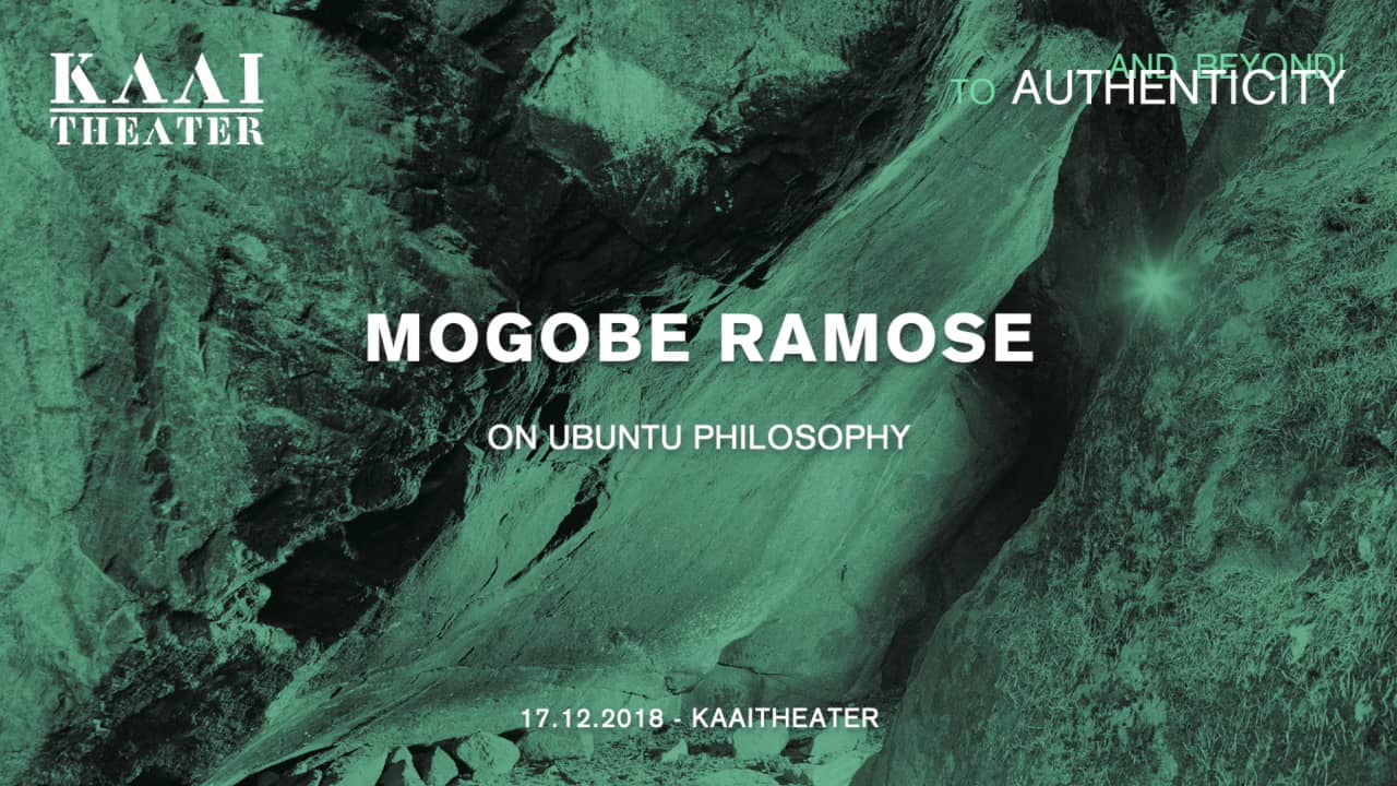 Conversation #3 | Mogobe Ramose - on ubuntu philosophy on Vimeo