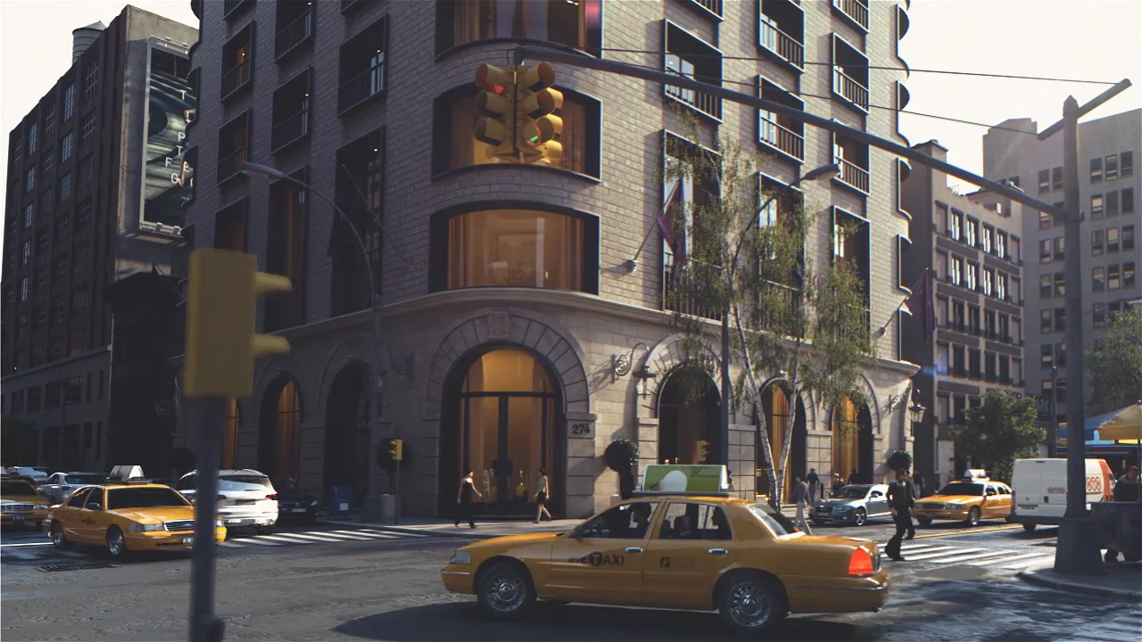 920 Jefferson New York - Architectural Visualization