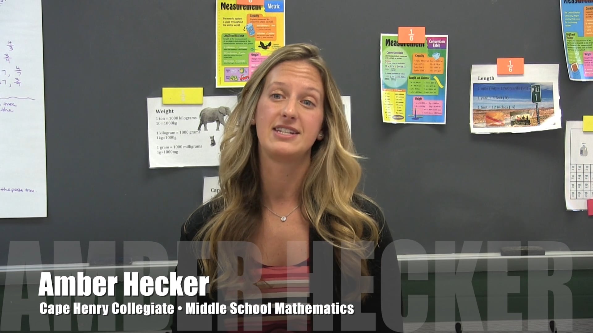 CHC Faculty Focus - Amber Hecker on Vimeo