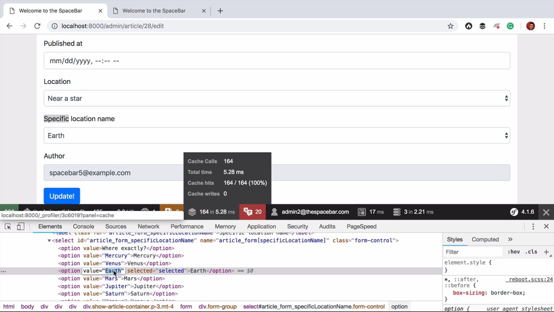 Dynamic Form Events > Symfony 4 Forms: Build, Render & Conquer ... Dynamic Form Events > Symfony 4 Forms: Build, Render & Conquer ...