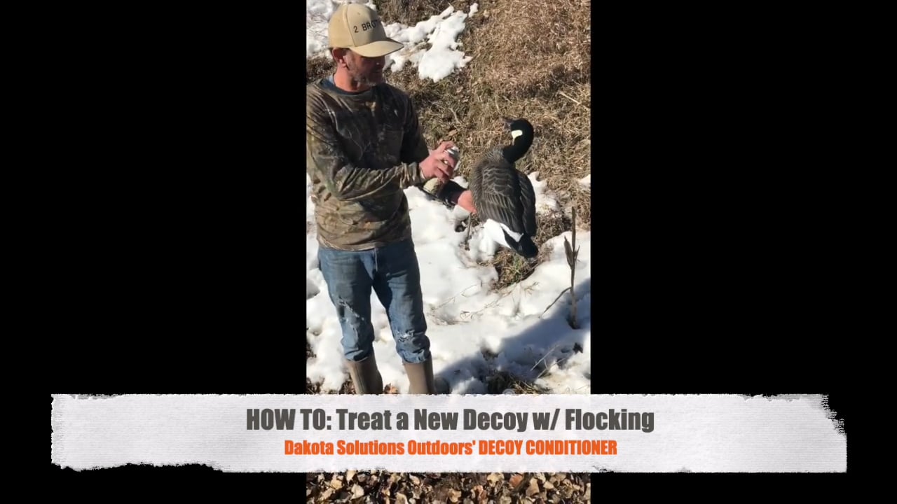 Decoy Conditioner - How to Treat New Decoys on Vimeo