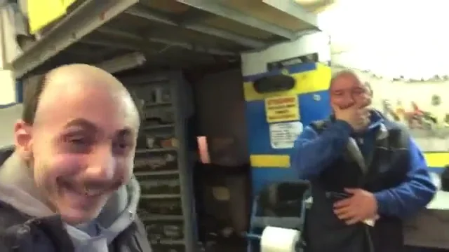 Forced MPB horseshoe shaved then shown in public