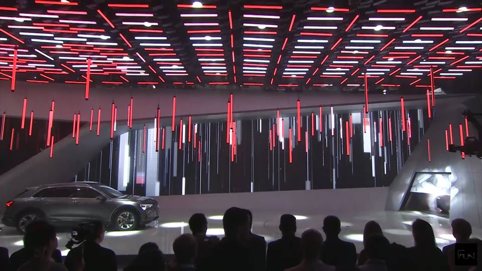 Kinetic Lighting Installation for Audi Guangzhou Exhibition on Vimeo