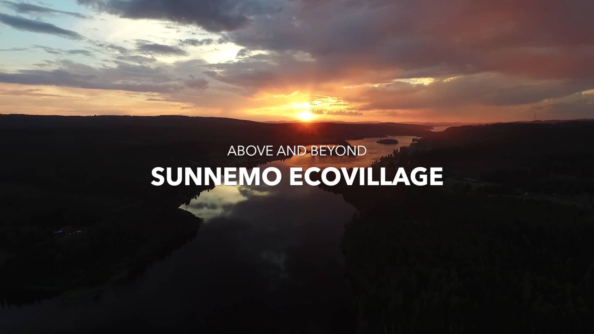 Above and beyond Sunnemo Ecovillage on Vimeo