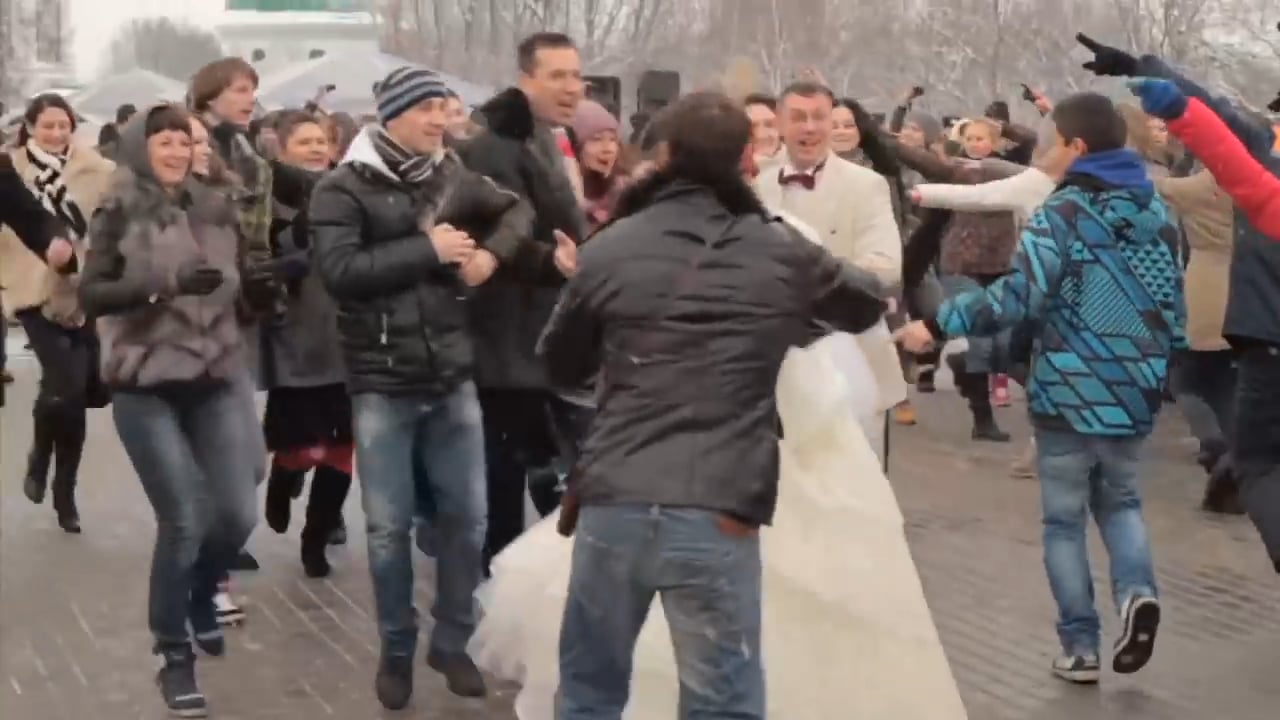Flash mob in Moscow, Russia 26.02.12 on Vimeo