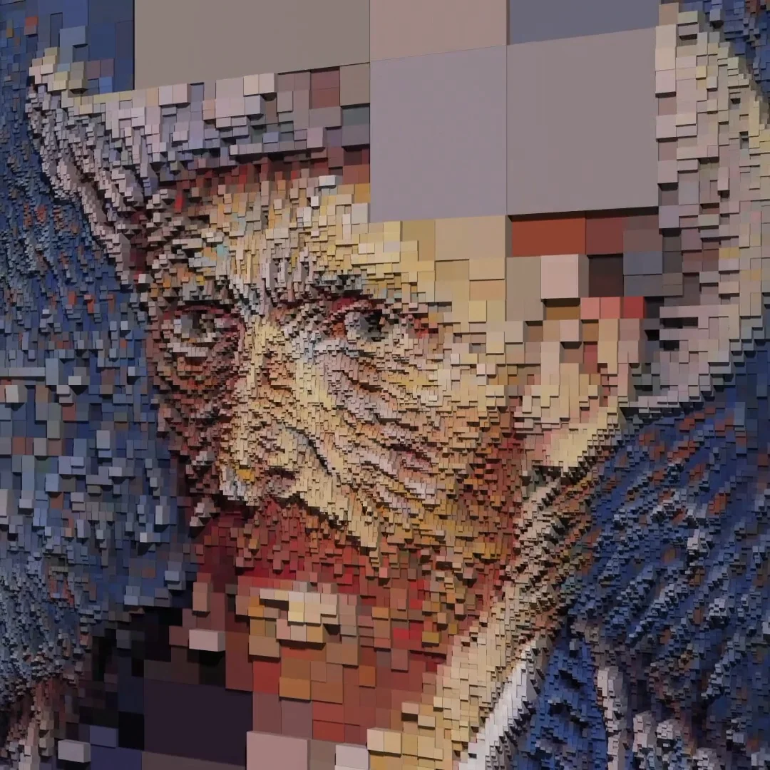 Pixel Tree (Color Interpolation), TouchDesigner