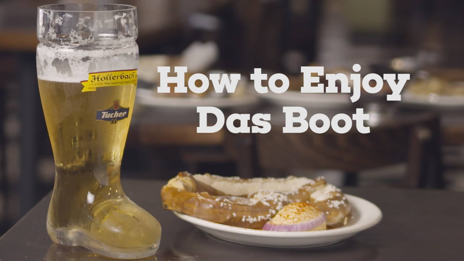 How to Enjoy Das Boot at Hollerbach’s Willow Tree Café on Vimeo