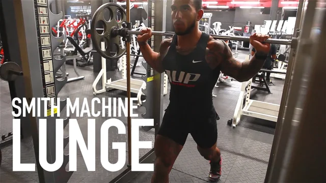Smith Machine Lunge