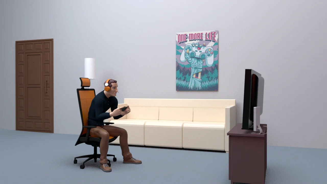 Gamer Animsquad (Intermediate Animation) on Vimeo