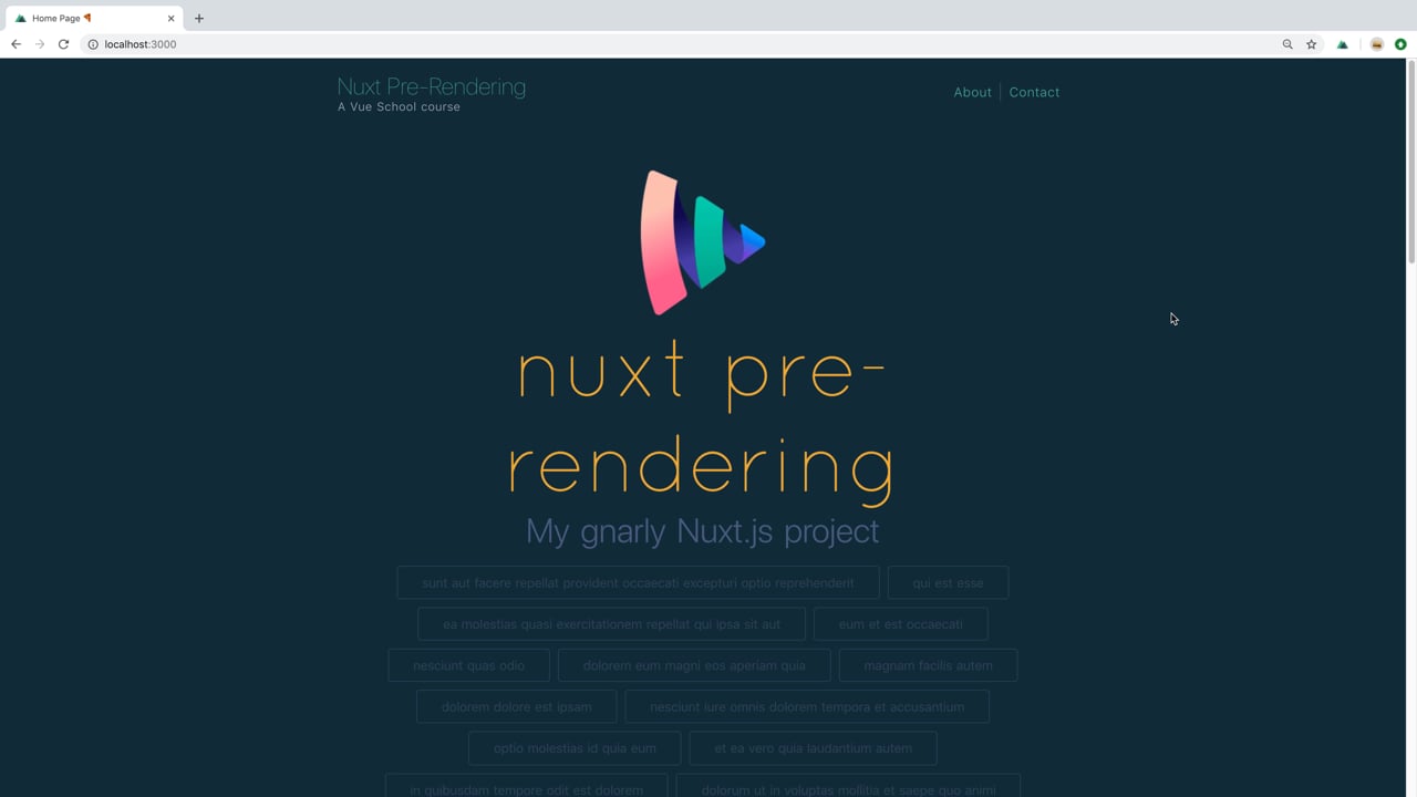 Prerendering Dynamic Routes - A Vue.js Lesson From our Vue.js... Prerendering Dynamic Routes - A Vue.js Lesson From our Vue.js...