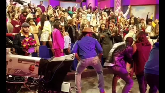Marco Glorious at The Wendy Williams Show