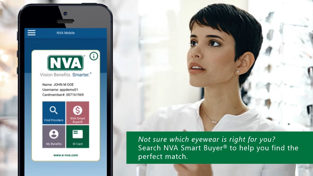 NVA Vision Benefits Member App Video