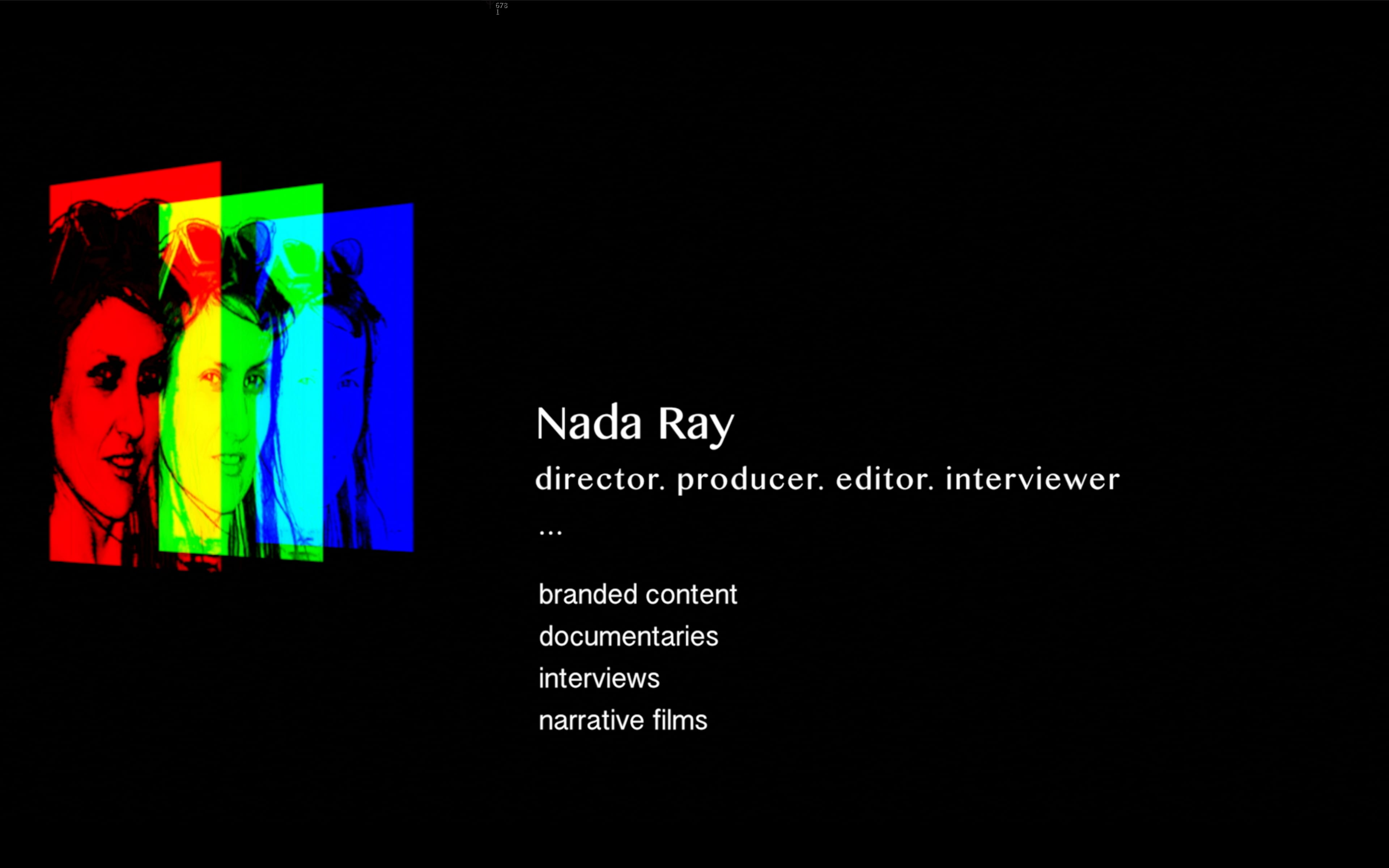 Nada Ray Filmmaker REEL on Vimeo
