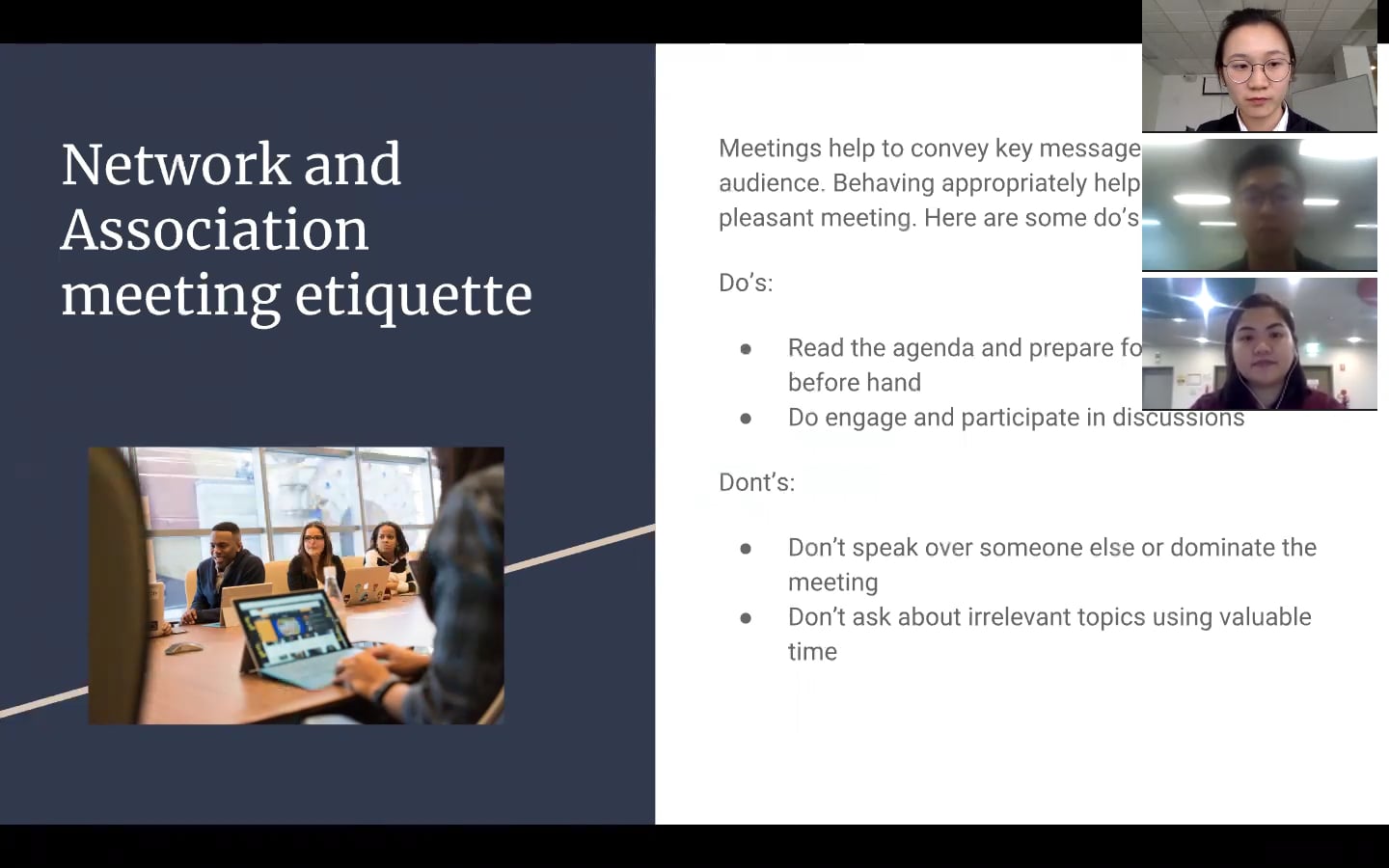 Topic 4 Task 10 Professional Networking Role Play on Vimeo