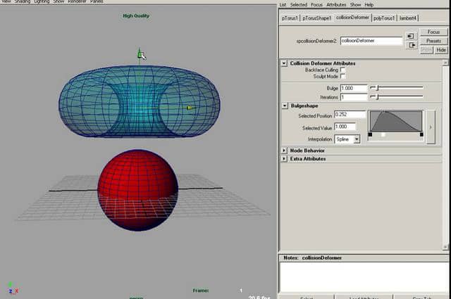 Collision Deformer Plugin (Maya Python API) on Vimeo