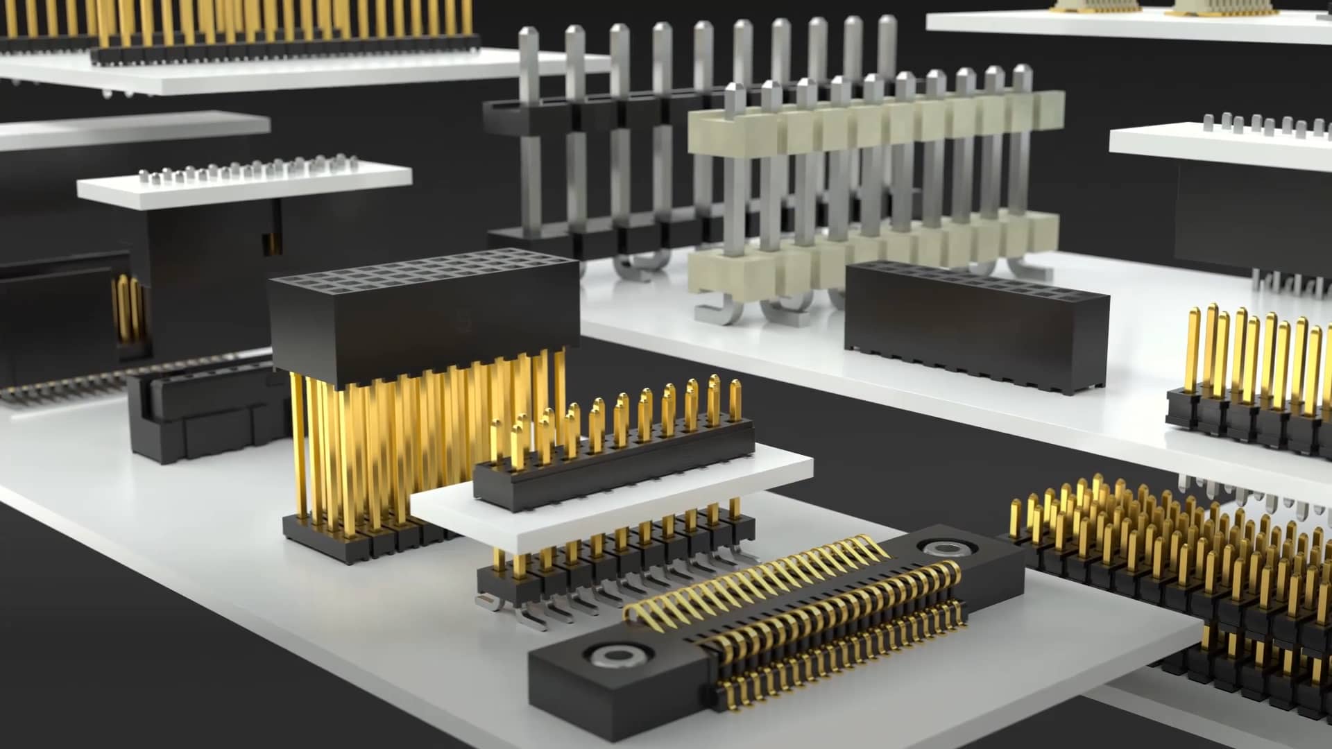 Samtec Connections- - Flex Stackers and Headers on Vimeo