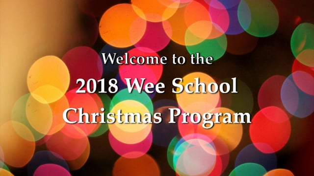 Wee School on Vimeo