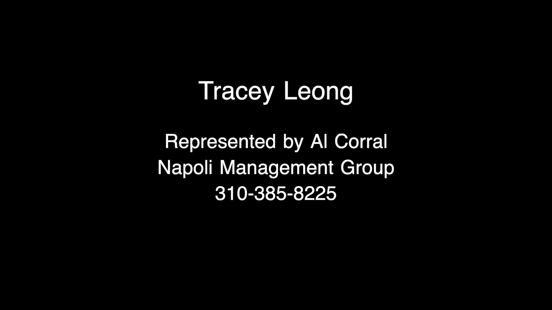 Tracey Leong - Tracey Leong - Anchor on Vimeo