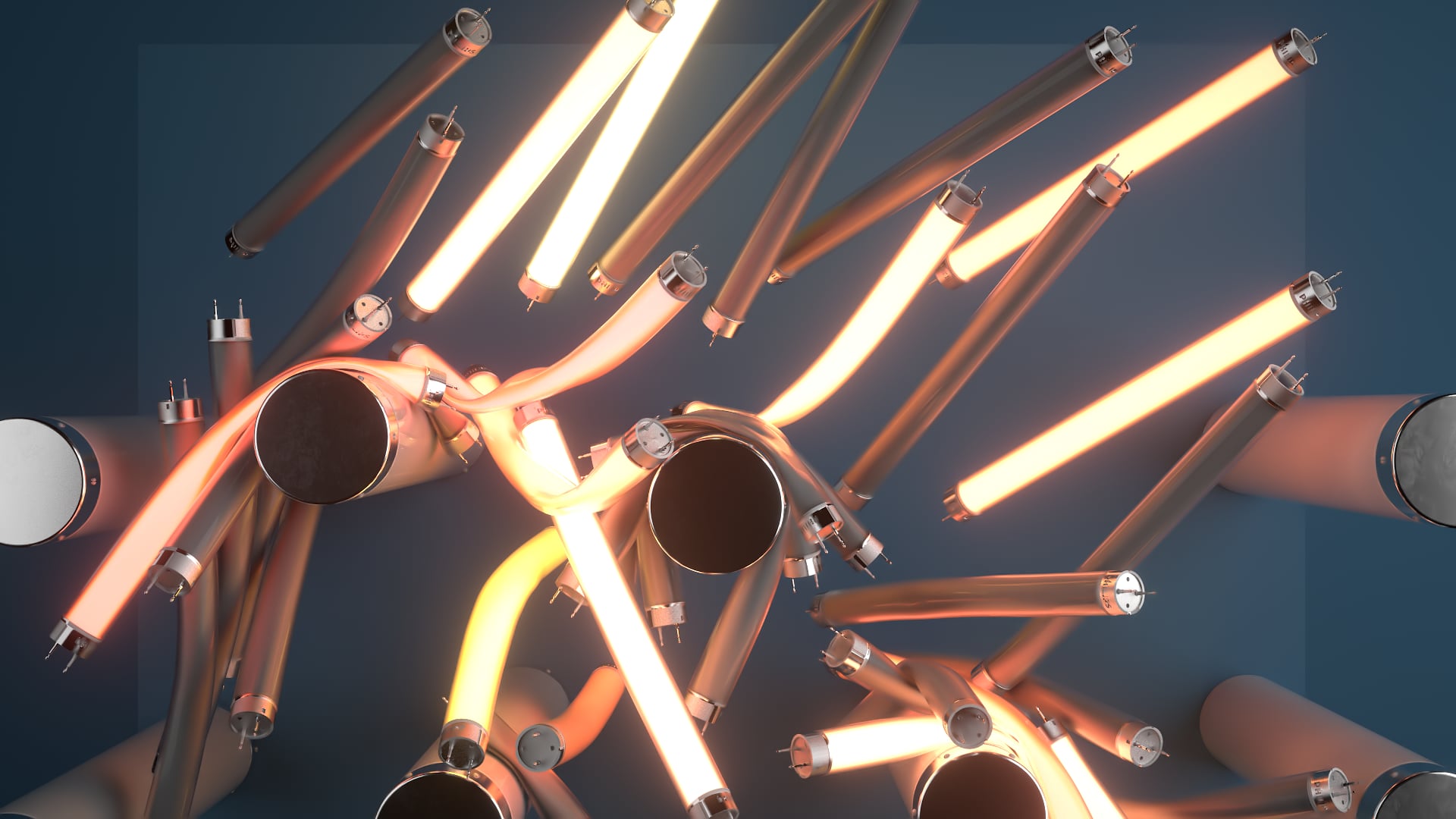 Satisfying 3d art: Lamps #1 | Videos & Movies on Vimeo