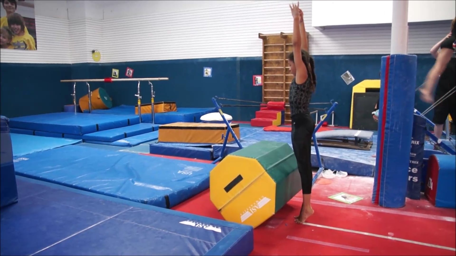 Drills - Jump to Handstand Flatback (Vault) on Vimeo