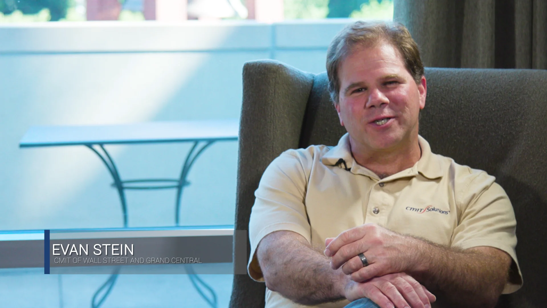 Evan Stein, CMIT Solutions of Wall Street and Grand Central on Vimeo