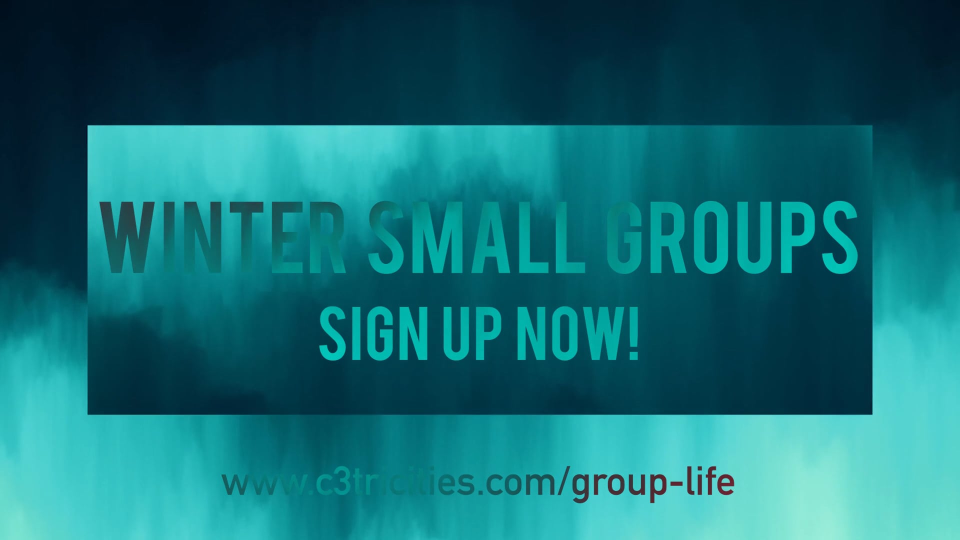Small Group Promo Winter 2019 - Young Adults Group on Vimeo