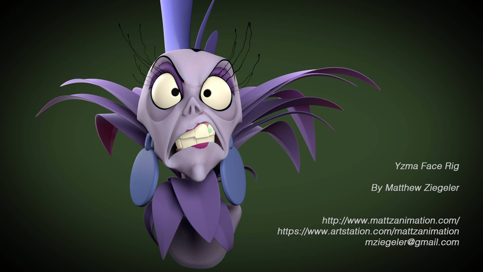 Yzma face rig on Vimeo