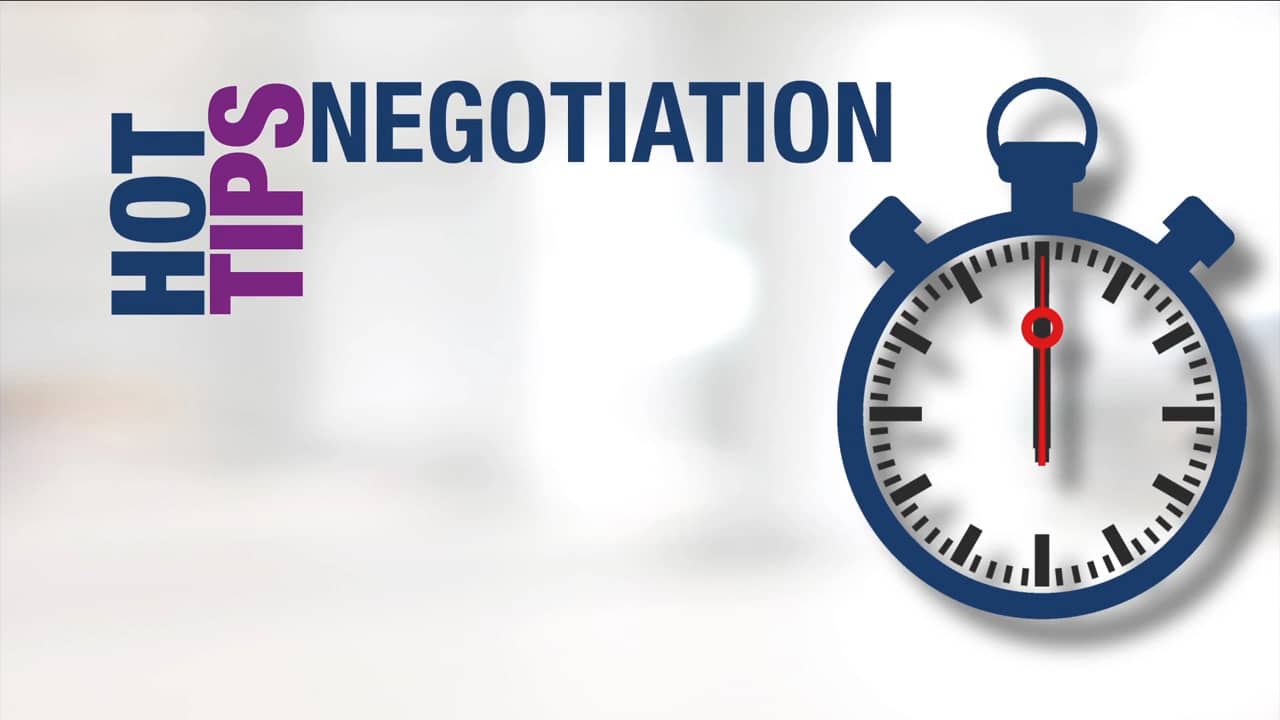 Hot Tips - Negotiation on Vimeo