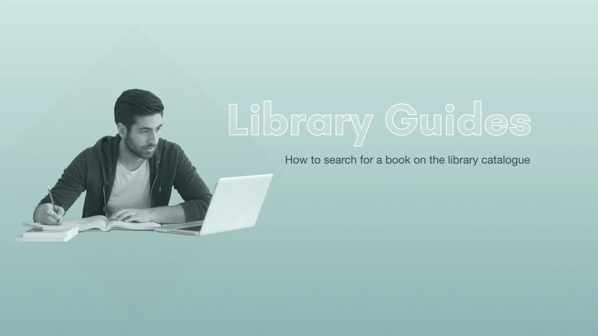Library Guides - How to search for a book on the library catalogue on Vimeo