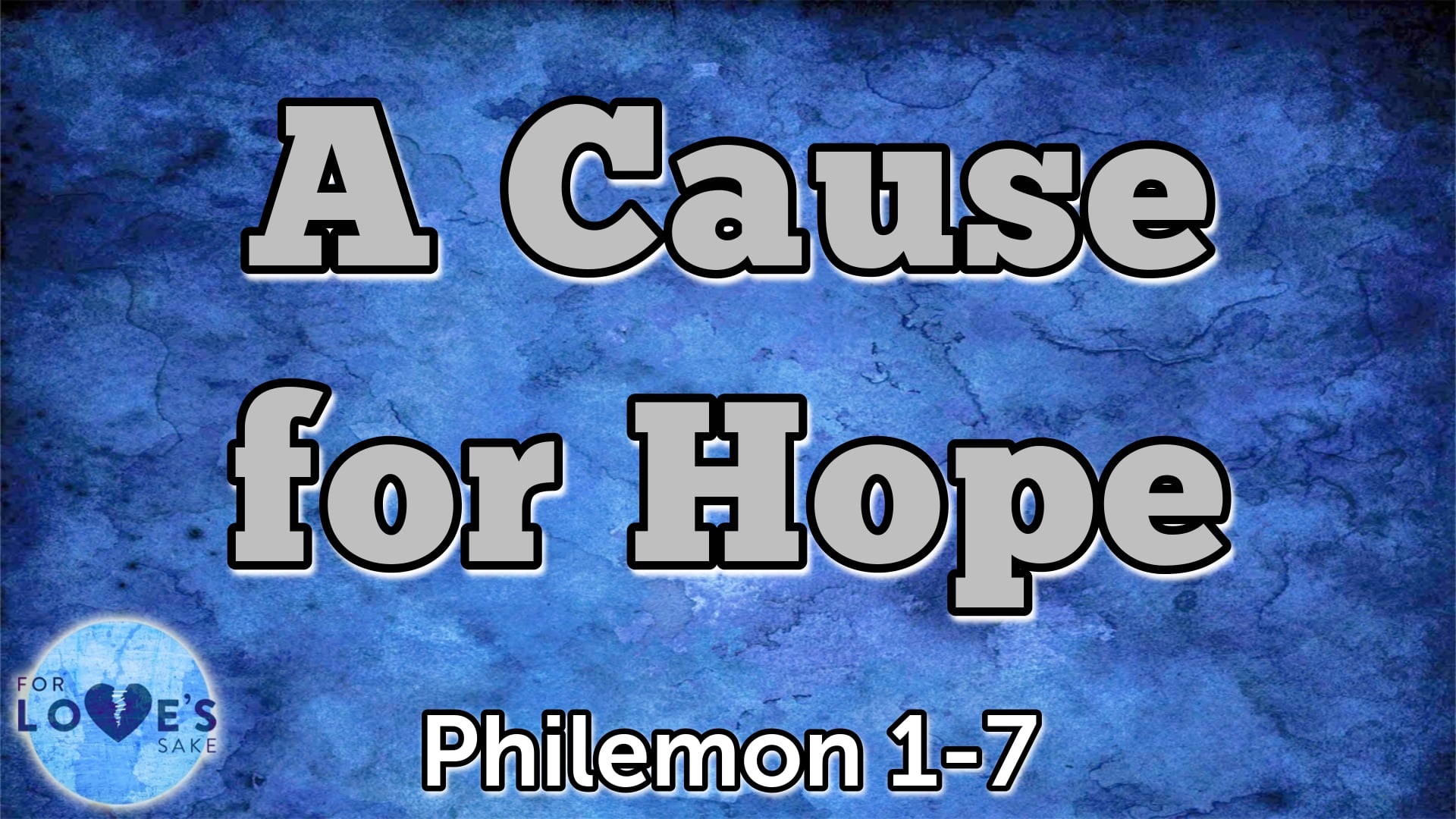 A Cause for Hope on Vimeo