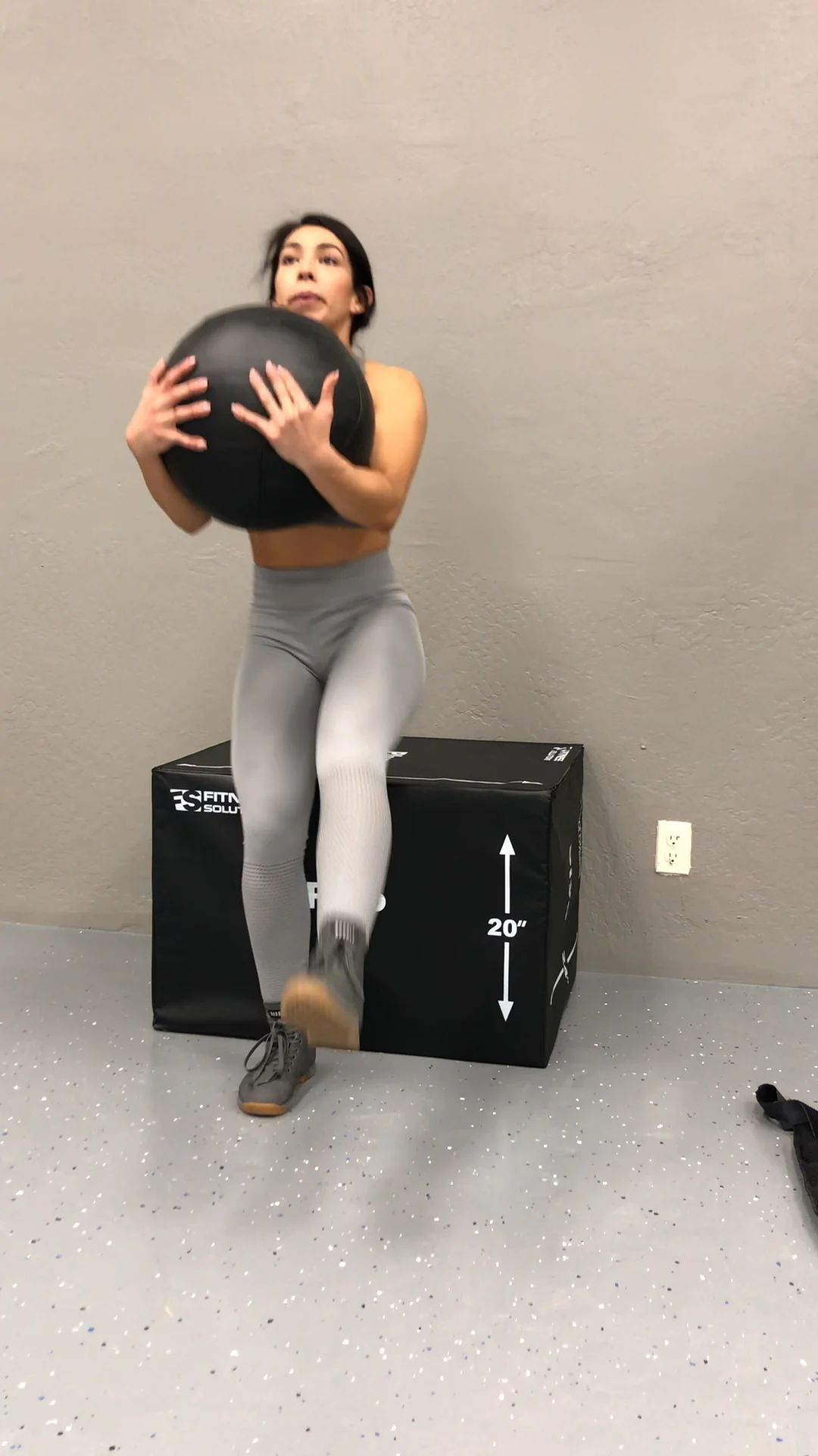 Single leg sit down (weighted) on Vimeo