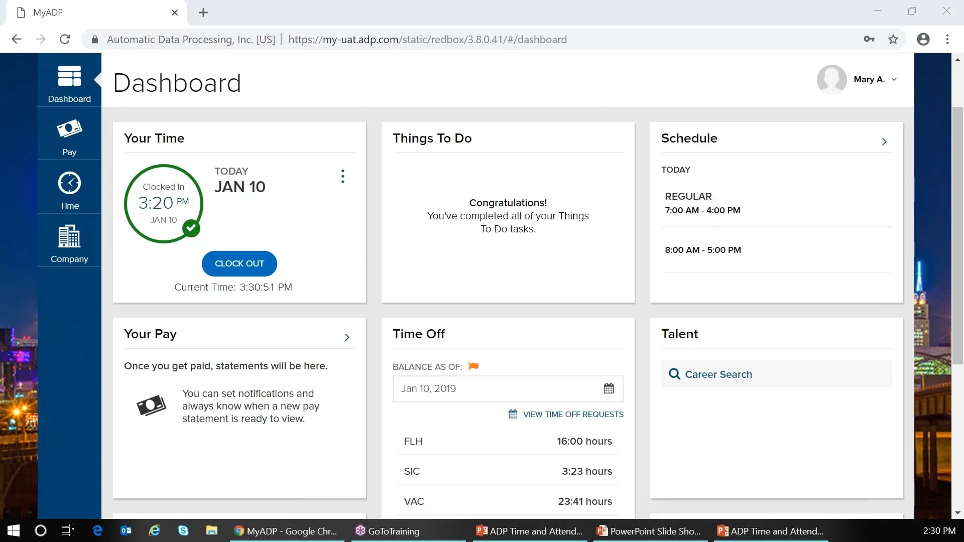 ADP Time and Attendance - Employee Training on Vimeo