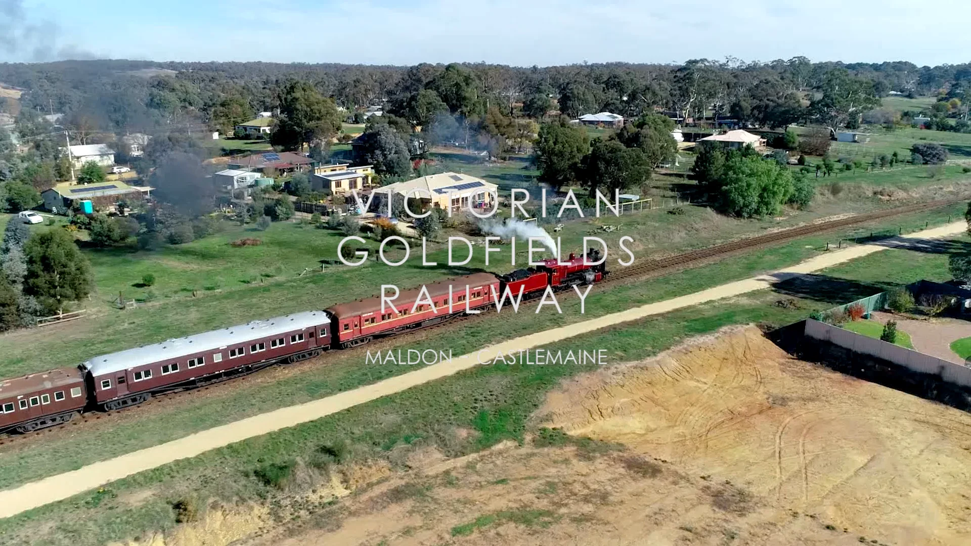 Victorian Goldfields Railway - Echuca Overlander Instagram version on Vimeo