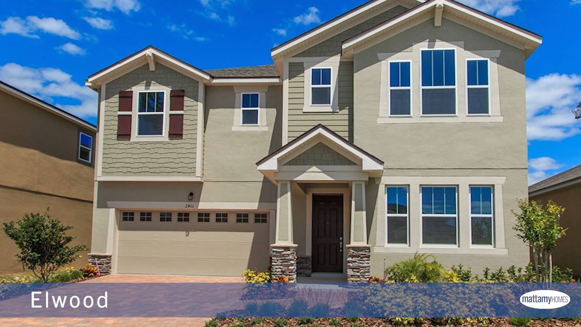 Elwood Model in Bentley Green | Mattamy Homes in Orlando on Vimeo
