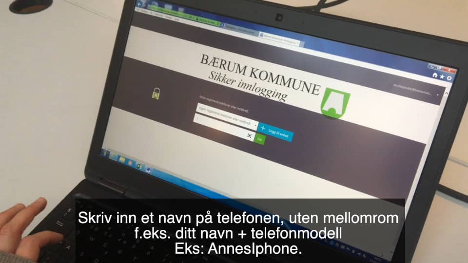 Sikker innlogging med tofaktorautentisering on Vimeo