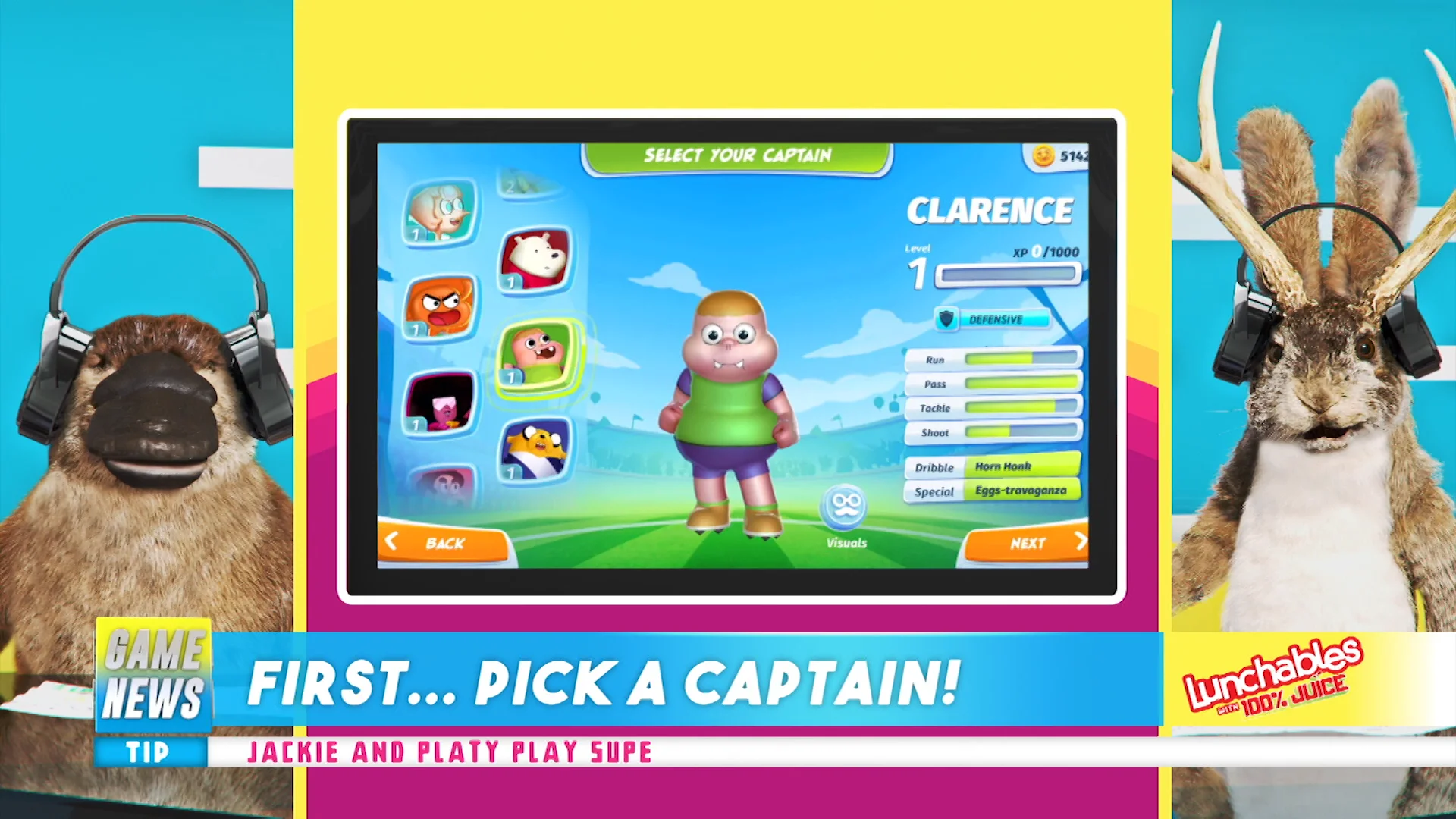 Cartoon Network Superstar Soccer: Goal -- Lunchables