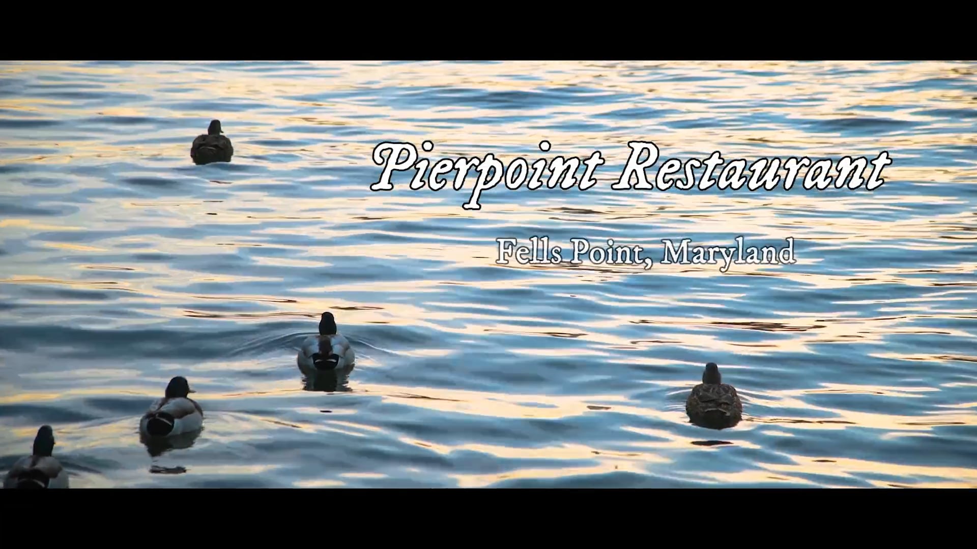 Pierpoint Restaurant Fells Point Experience on Vimeo