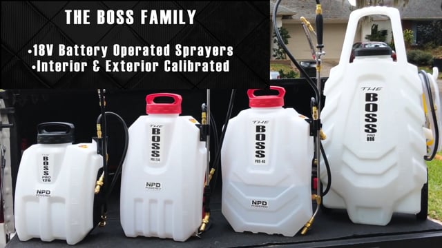 NPD Boss PRO Family of Spray Applicators on Vimeo