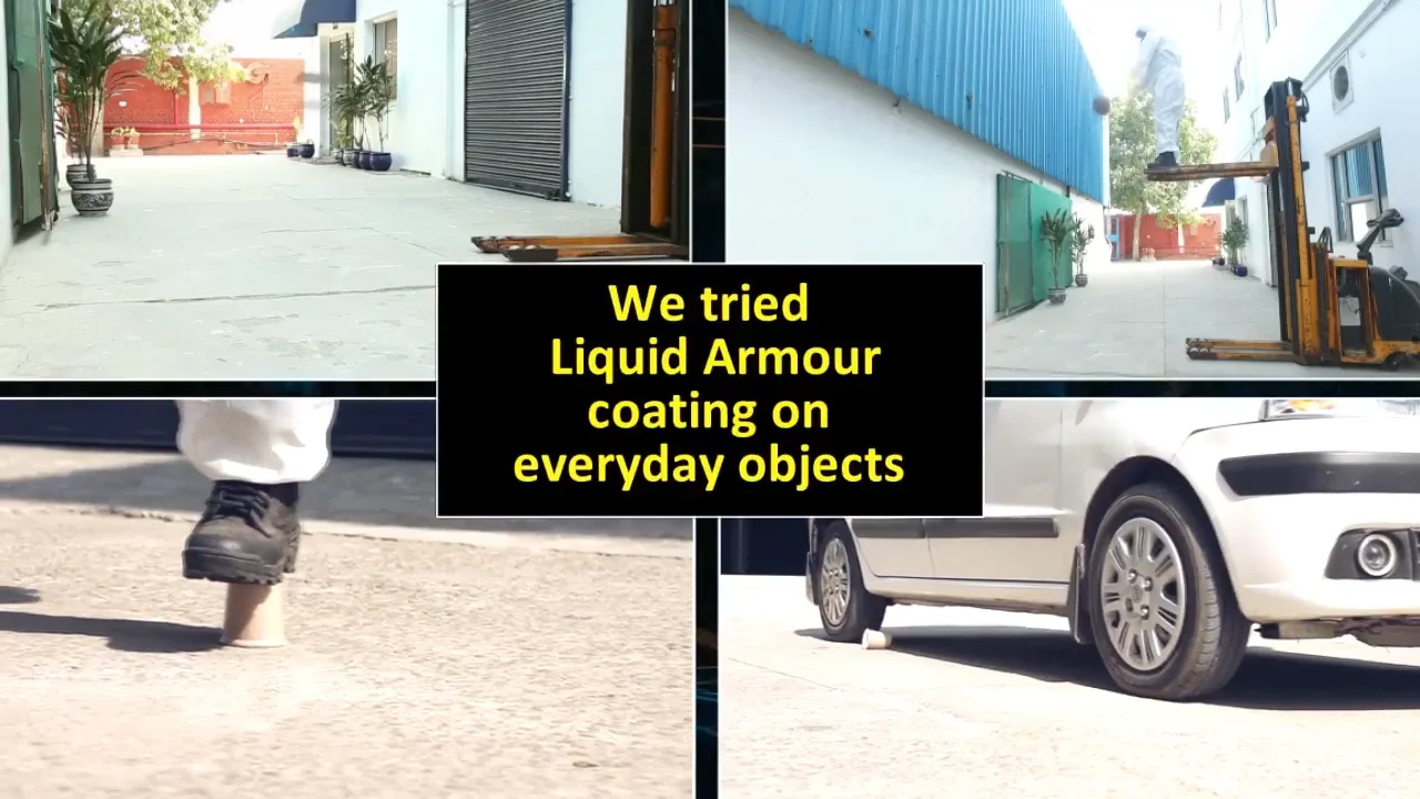 Indestructible Structures with Liquid Armour Protective Coating on Vimeo