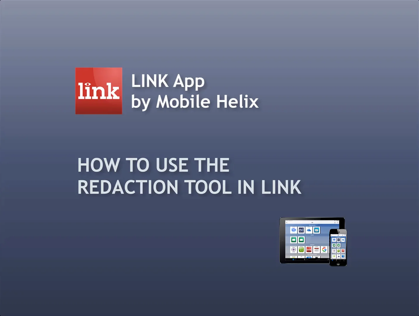 LINK App - NetDocuments How-to Videos & Tips - How to Use the Redaction Tool in LINK 2:41 on Vimeo