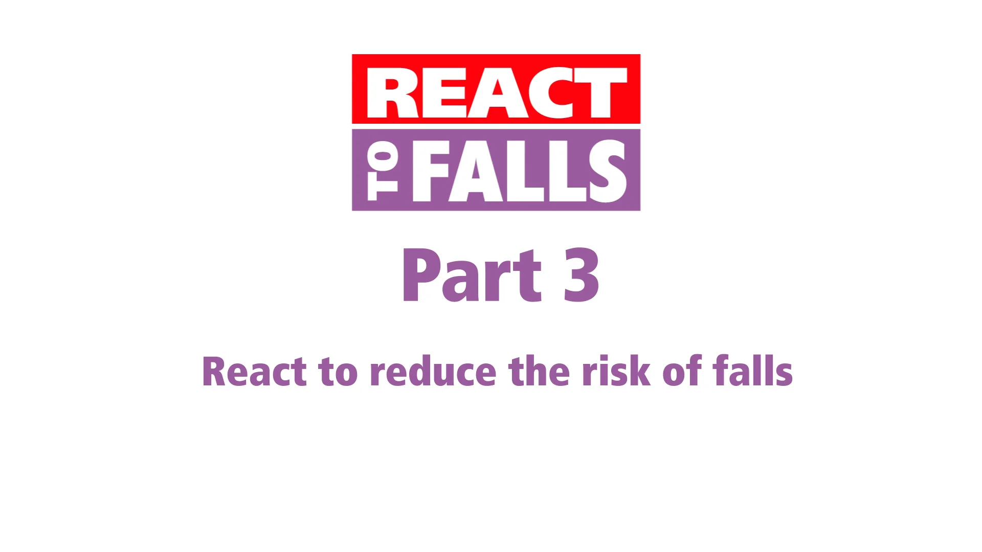 React To Falls Part_3 on Vimeo