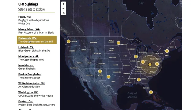 Ufo Sightings Map