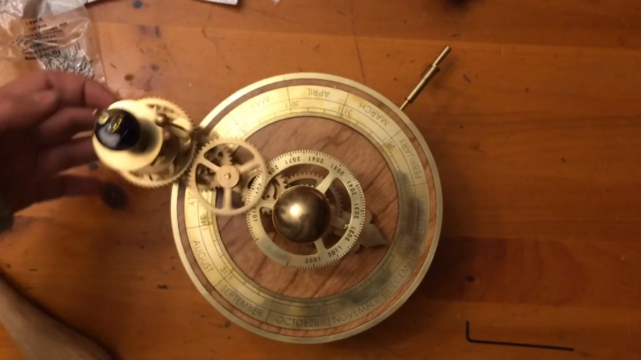 Orrery - first assembly