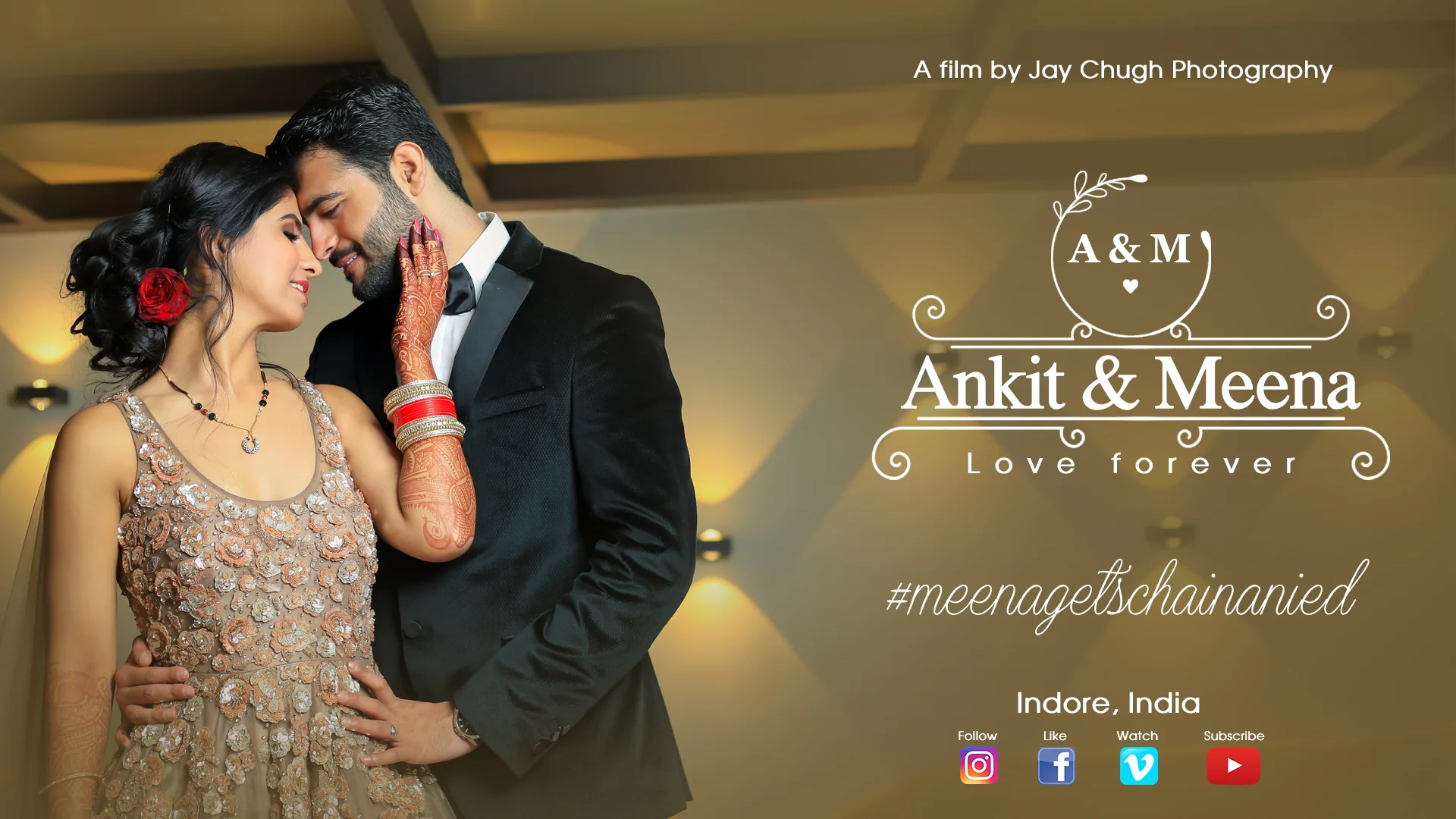 Ankit & Meena l Wedding Teaser l Jay Chugh Photography on Vimeo