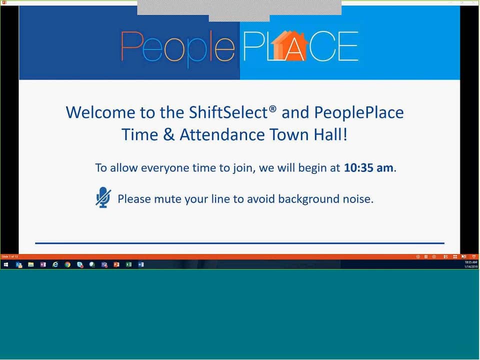 ShiftSelect Interactions w/Time & Attendance and Attendance+ Town Hall ...